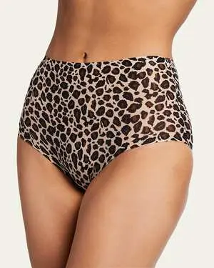 Chantelle Soft Stretch High-rise Leopard-print Briefs Leopard