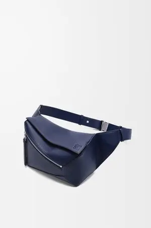 Loewe Luxury Small Puzzle Belt Bag Abyss Blue