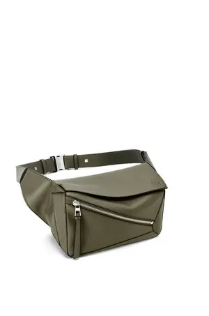 Loewe Luxury Small Puzzle Belt Bag Khaki Green