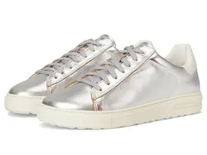 BIRKENSTOCK Bend Leather Sneakers - Silver