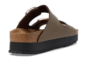 BIRKENSTOCK Papillio Arizona Platform Sandal Vegan - Brown