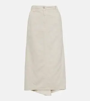 Brunello Cucinelli Slit Skirts