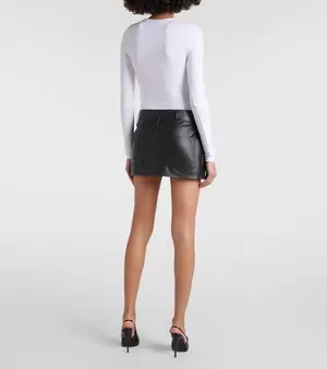 Wardrobe.NYC Jersey Top - White