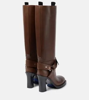 Burberry 100 Leather Knee-high Boots