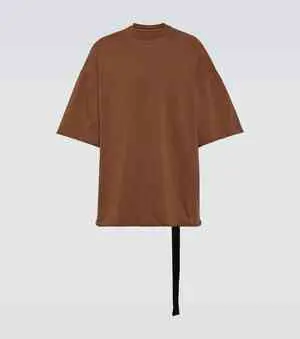 Rick Owens Tommy Cotton Jersey T-shirt - Brown