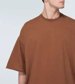 Rick Owens Tommy Cotton Jersey T-shirt - Brown