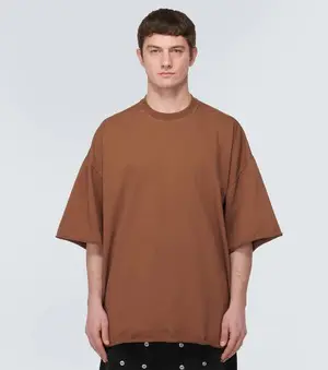 Rick Owens Tommy Cotton Jersey T-shirt - Brown