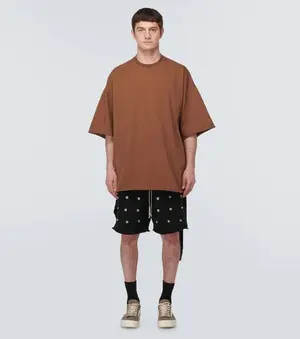 Rick Owens Tommy Cotton Jersey T-shirt - Brown