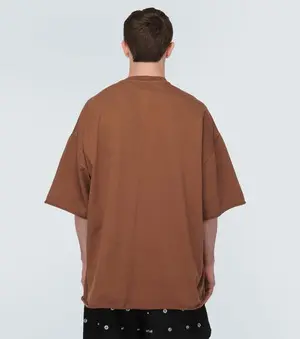 Rick Owens Tommy Cotton Jersey T-shirt - Brown