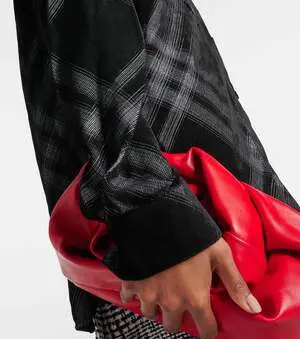 Burberry Check Velvet Shirt