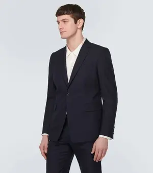 Dries Van Noten Single-breasted Wool Suit