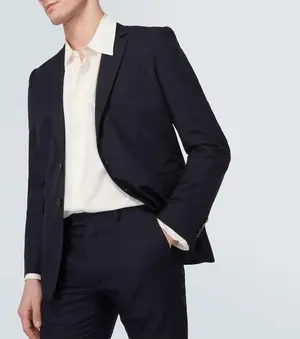 Dries Van Noten Single-breasted Wool Suit