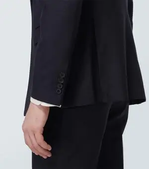Dries Van Noten Single-breasted Wool Suit