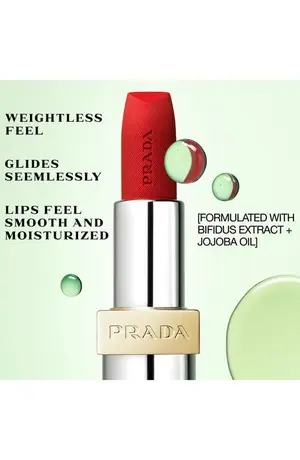 Prada Monochrome Hyper Matte Refillable Lipstick - P57 Ultraviolet - Purple