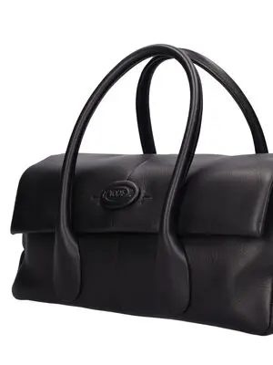 TOD'S Small Di Reverse Flap Leather Bag