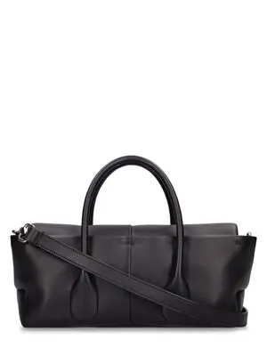TOD'S Small Di Reverse Flap Leather Bag