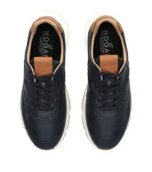 Hogan Leather Hyperlight Sneakers