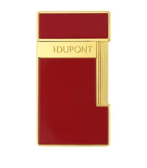 S.t. Dupont Lacquered Slimmy Lighter - Red