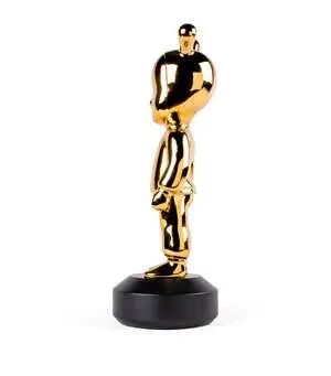 LLADRO The Golden Guest Figurine - Gold