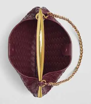 Bottega Veneta Small Leather Sardine Top-handle Bag - Red