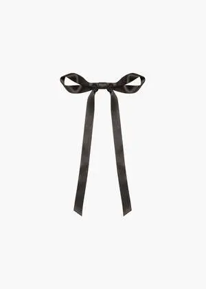 JENNIFER BEHR Gretta Bow Barrette - Black