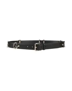 Dolce & Gabbana Calfskin Belt With Appliqués - Black