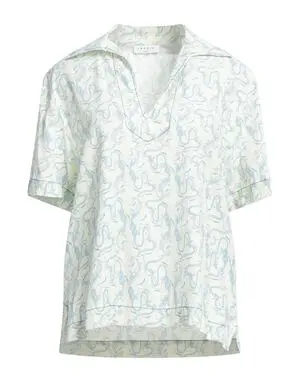 Sandro Jacquard Satin Top