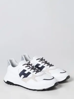 Hogan Hyperlight Leather Sneakers - White