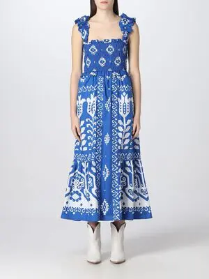 Sea Sonia Printed Cotton Midi Dress