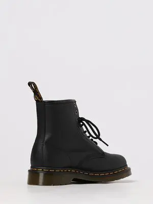 Dr. Martens Smooth Leather Lace-up Combat Boots - Black