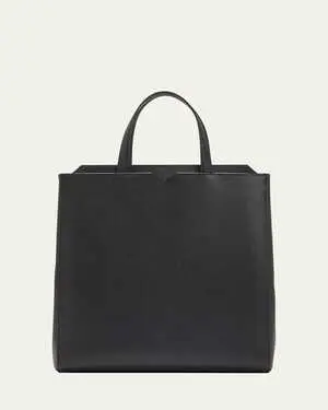 VALEXTRA V-line Tote Bag - Nn Nero
