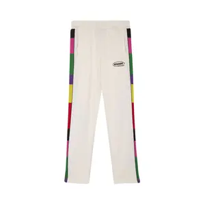 Palm Angels X Missoni Track Pants 'off White/black - Cream