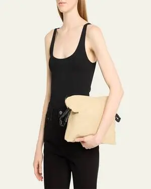 KASSL EDITIONS Canvas Pouch Clutch