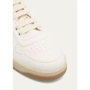 Prada Leather Low-top Sneakers - Nero
