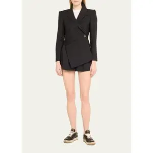 Prada Leather Low-top Sneakers - Nero