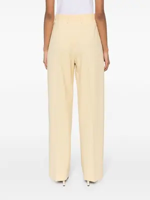 Fabiana Filippi Straight-leg Trousers - Yellow