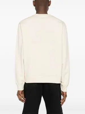 Gcds Logo-embroidered Cotton Sweatshirt