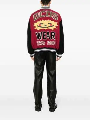 Gcds Sunny Varsity Bomber Jacket