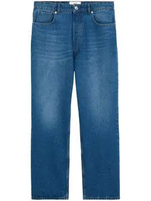 Ami Loose-fit Straight-leg Jeans - Blue