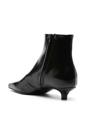 TOTEME The Patent Slim 40mm Ankle Boots