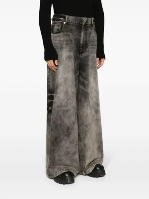 JUUN.J Waist-straps Wide-leg Trousers