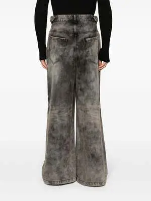 JUUN.J Waist-straps Wide-leg Trousers