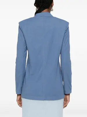 Emporio Armani Single-breasted Blazer - Blue