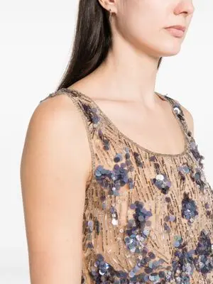 Alberta Ferretti Bead-embellished Top