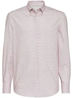 Brunello Cucinelli Pattern Shirts For Men
