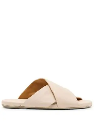 Marsèll Spanciata Leather Sandals - Neutrals