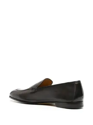 DOUCAL'S Penny-slot Patent Leather Loafers
