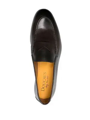 DOUCAL'S Penny-slot Patent Leather Loafers