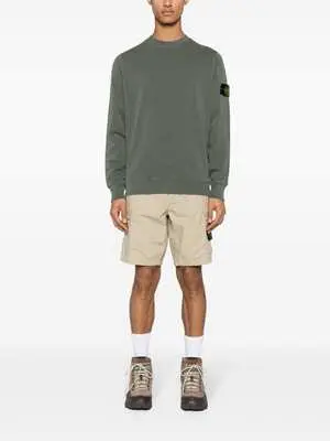 Stone Island Compass-badge Cargo Shorts - Neutrals
