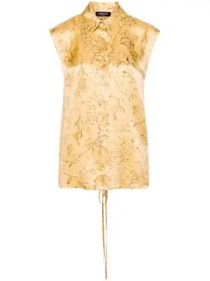 Fabiana Filippi Tie Detailed Blouses